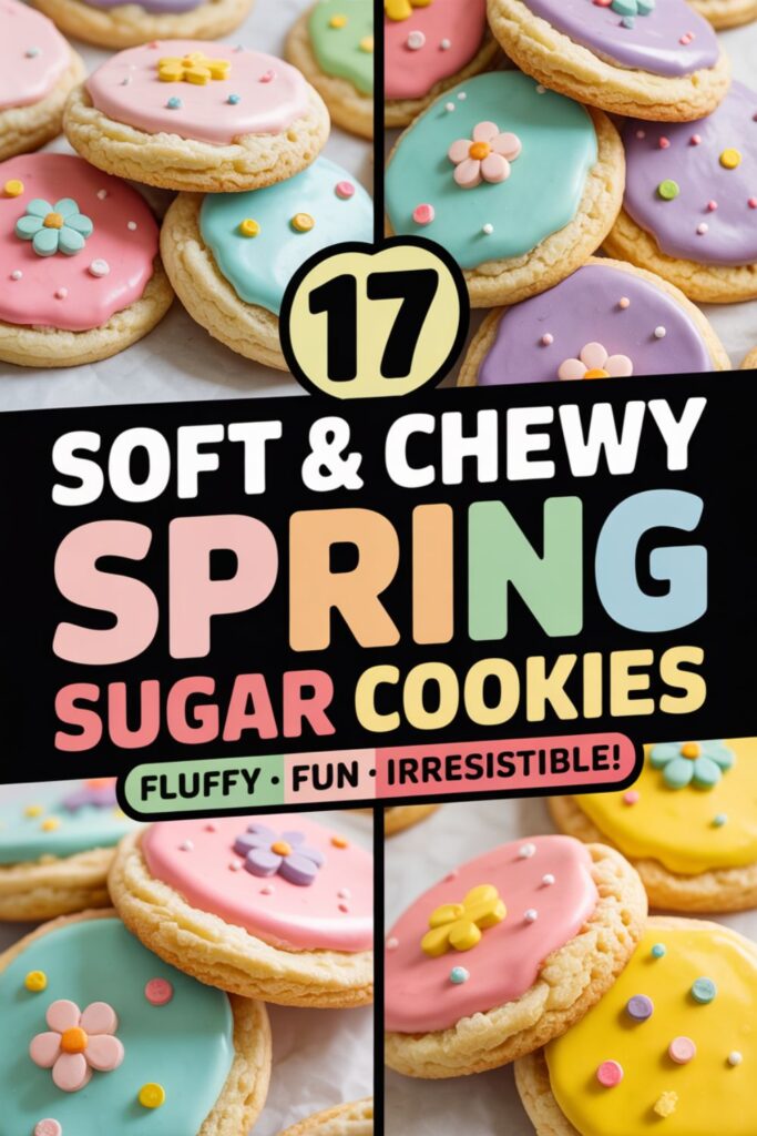 17 Soft And Chewy Spring Sugar Cookies