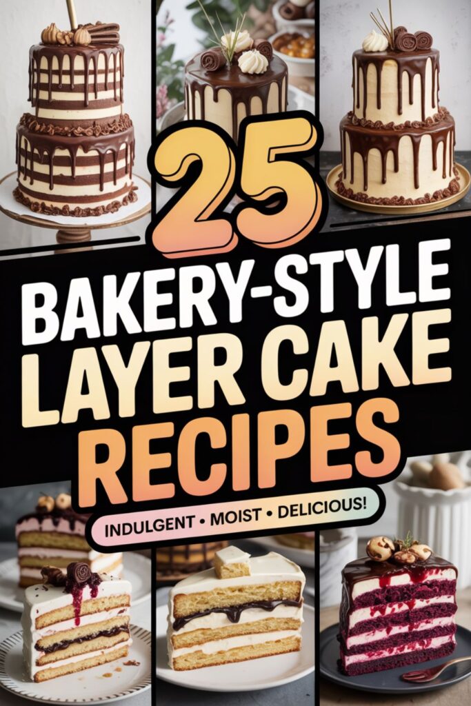 25 Bakery-Style Layer Cake Recipes That'll Make You Quit Buying Cakes